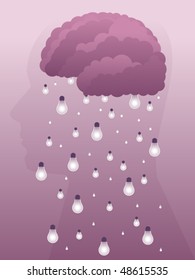 1,116 Brain Cloud Raining Images, Stock Photos & Vectors | Shutterstock