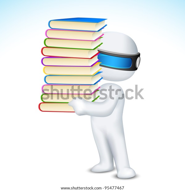Illustration 3d Man Vector Fully Scalable Stock Vector (Royalty Free ...