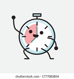 Alarm Clock Running Stock Vector (Royalty Free) 548798569 | Shutterstock