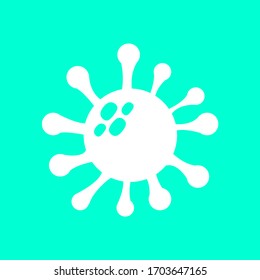 Image Virus Basic Virus Icon Green Stock Vector (Royalty Free ...