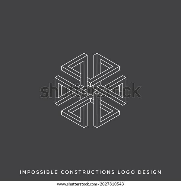 Impossible Constructions Logo Design Vector Stock Vector (Royalty Free) 2027810543 | Shutterstock