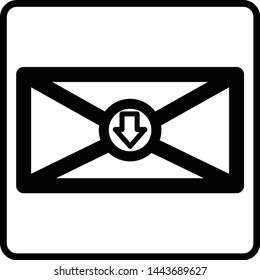 Incoming Message Vector Message Entry Icons Stock Vector (Royalty Free ...