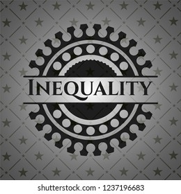 Inequality Dark Icon Emblem Stock Vector (Royalty Free) 1237196683 ...