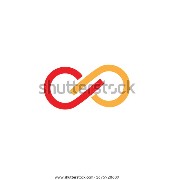 Infinity Logo Vector Template Design Stock Vector (Royalty Free ...