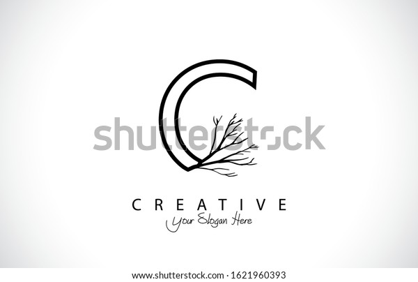 Initial C Modern Design Logo Concept Stock Vector (Royalty Free ...