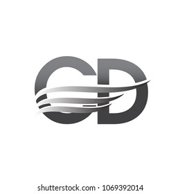 Initial Qb Wing Logo Grey Color Stock Vector (Royalty Free) 1069535636 ...