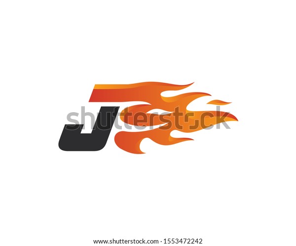 J Letter Fire Photos and Images