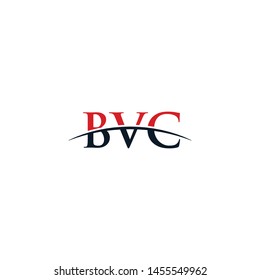 Initial Letter Bvc Overlapping Movement Swoosh Stock Vector (Royalty ...