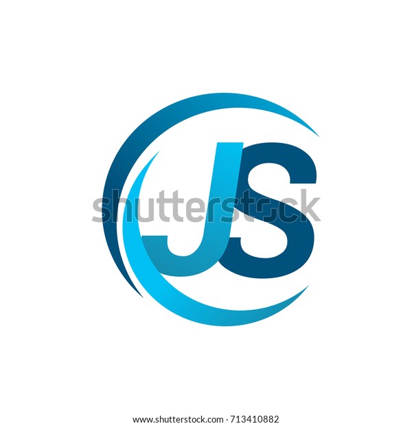 Initial Letter Js Logotype Company Name Stock Vector (Royalty Free ...