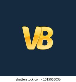 92 V B Metallic Logo Images, Stock Photos, 3D objects, & Vectors ...