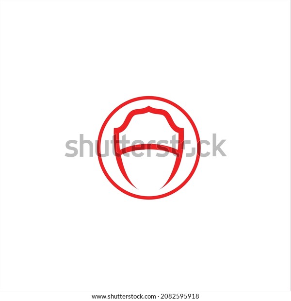 Initials Logo Vector Template Line Stock Vector (Royalty Free ...
