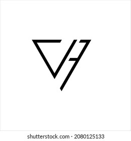 Vtj Logo Design Concept Vtj Logo Stock Vector (Royalty Free) 2098213876 ...