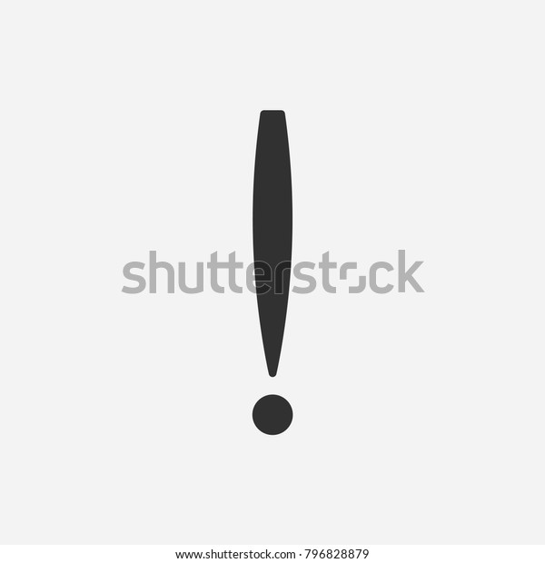 Interjection Icon Illustration Isolated Vector Sign Stock Vector ...