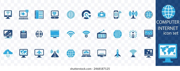 Digital Service Icon Collection Set Containing Stock Vector (Royalty Free) 2599493801 | Shutterstock