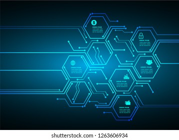 Vector Technology Network Circuit Board Advertisement Stock Vector ...