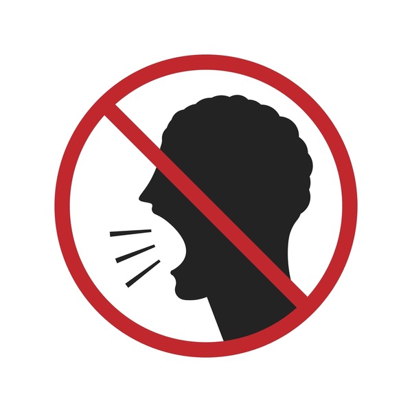 179 Do Not Shout Icon Stock Vectors and Vector Art | Shutterstock