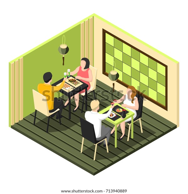 Isometric Cafe Bar Photos and Images & Pictures | Shutterstock