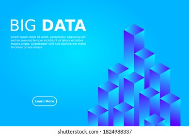 Isometric Digital Technology Web Banner Big Stock Vector (Royalty Free ...