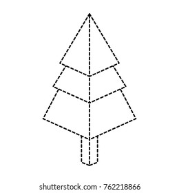 Isometric Pine Tree Design Stock Vector (Royalty Free) 762218611 ...