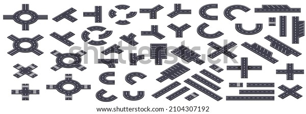 Isometric Crossroads Photos and Images & Pictures | Shutterstock