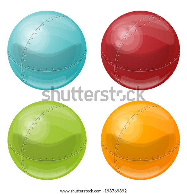 Isometric Spheres Stock Vector (Royalty Free) 198769892 | Shutterstock
