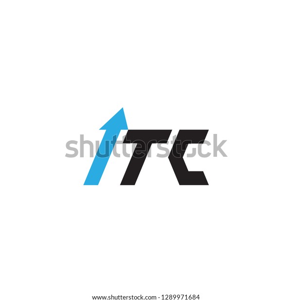 Itc Letter Arrow Logo Design Stock Vector (Royalty Free) 1289971684 ...