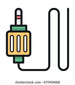Jack Cable Vector Icon Stock Vector (Royalty Free) 475904014 | Shutterstock