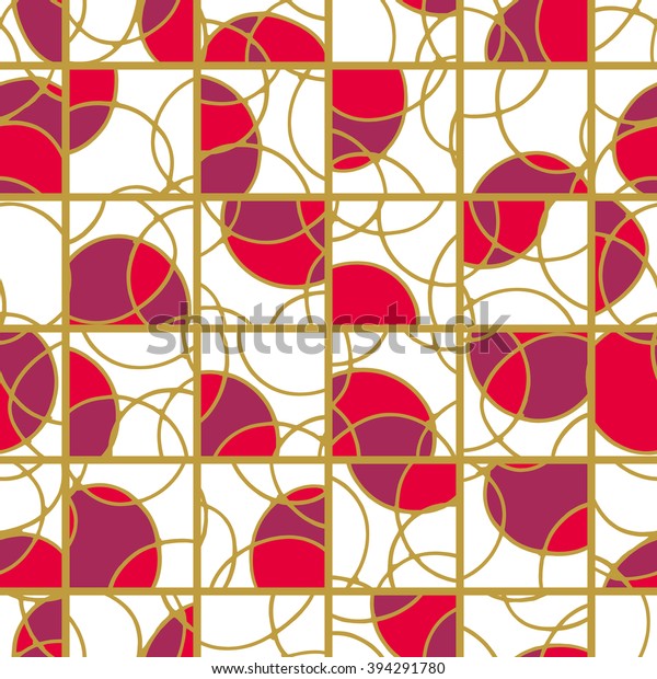Japanese Lattice Backgroundseamless Patternvector Stock Vector (Royalty ...