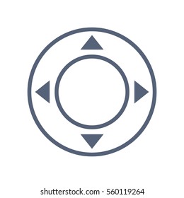 Remote Controllers Dial Knob Joystick Template Stock Vector (Royalty ...