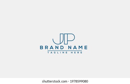 Jp Logo Design Template Vector Graphic Stock Vector (Royalty Free ...