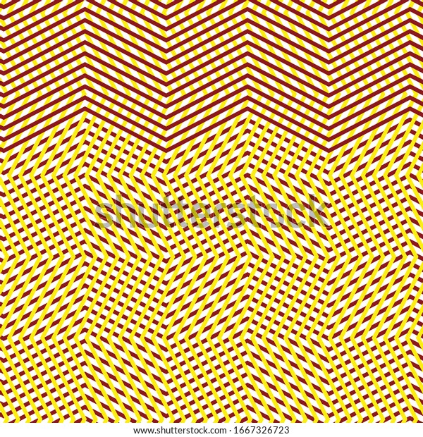 Jumble Lines Geometric Pattern Random Interlace Stock Vector (Royalty ...