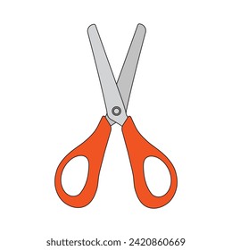 Kids Scissors Clip Art