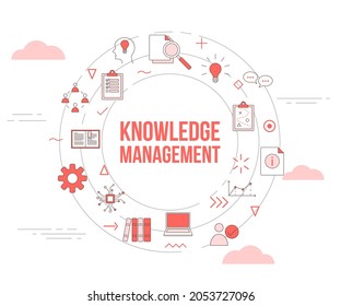 Algorithm Concept Icon Set Template Banner Stock Vector (Royalty Free ...