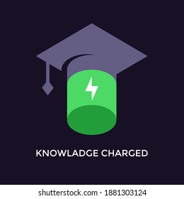 Knowledge Vector Logo Template This Design Stock Vector (Royalty Free ...