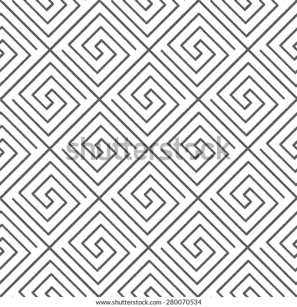 Korean Tradition Wall Pattern Seamless Geometric Stock Vector (Royalty ...