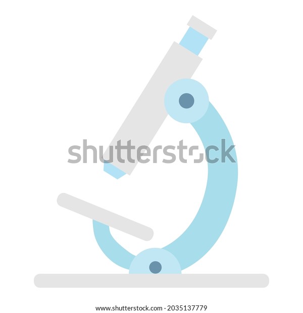 Lab Microscope Icon Cartoon Vector Chemistry Stock Vector (Royalty Free ...