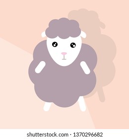 Lamb Icon Vector Stock Vector (Royalty Free) 1370296682 | Shutterstock