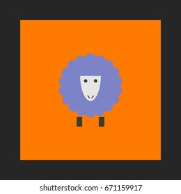 Lamb Icon Vector Flat Simple Pictogram Stock Vector (Royalty Free ...