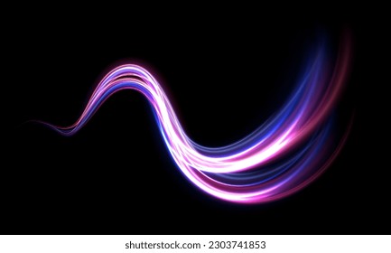 Laser Beams Horizontal Light Rays Particle Stock Vector (Royalty Free ...
