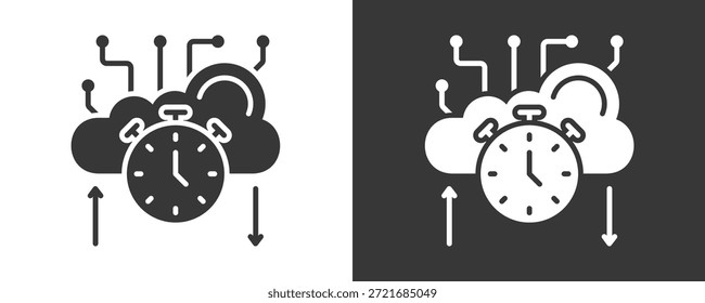Latency Icon Set Vector Collection Isolated Stock Vector (Royalty Free ...