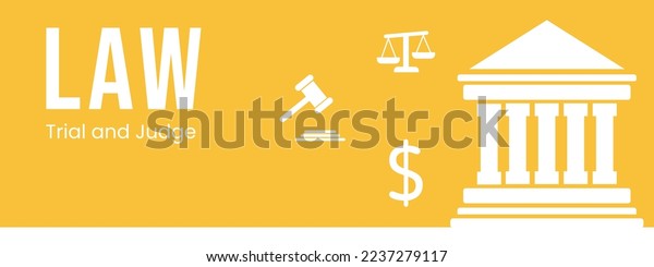 Law Building Background Template Isolate On Stock Vector (Royalty Free ...