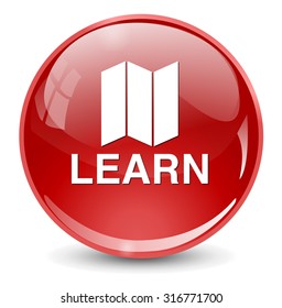 Learn Button Stock Vector (Royalty Free) 312302678 | Shutterstock