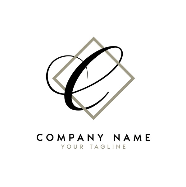 C Script Logo: Over 5,673 Royalty-Free Licensable Stock Illustrations ...