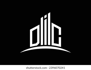 Letter Dmc Building Vector Monogram Logo Stock Vector (Royalty Free ...