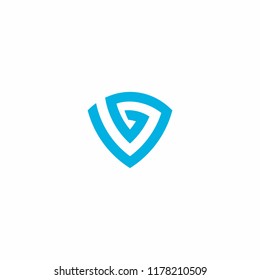 Letter E Security Logo Stock Vector (Royalty Free) 1178210509 ...