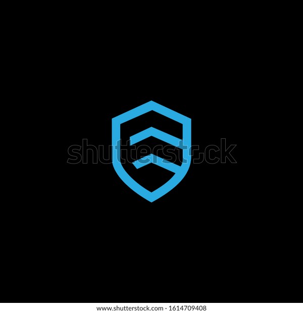 Letter E Shield Vector Logo Effective Stock Vector (Royalty Free ...