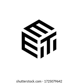 Letter Eet Logo Design Icon Template Stock Vector (Royalty Free ...