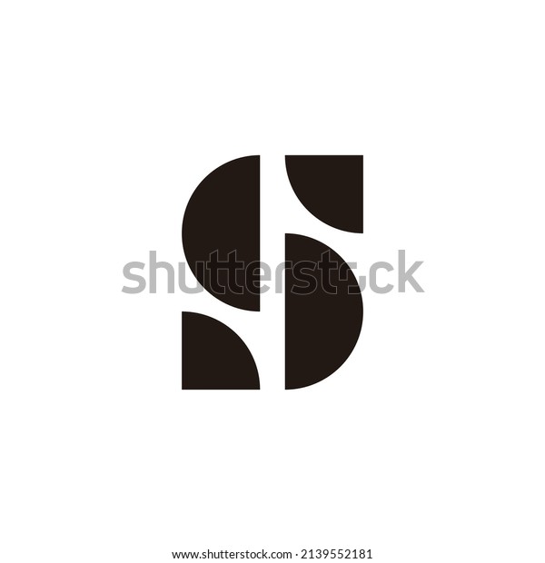 Letter S Curves Basic Shape Logo Stock Vector (Royalty Free) 2139552181 ...