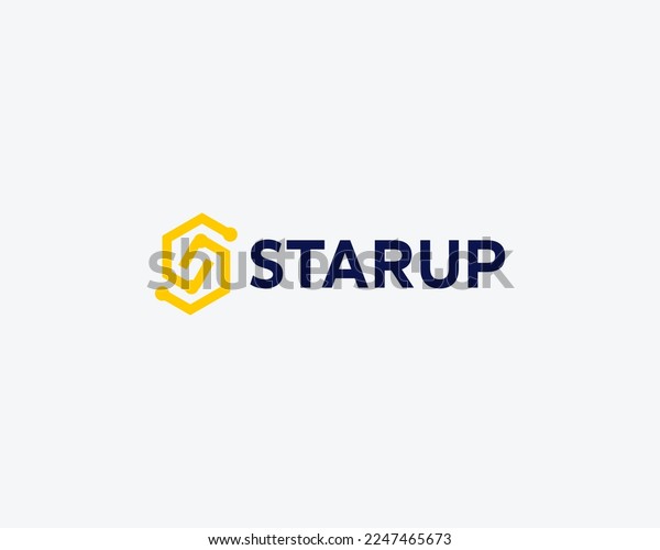 Letter S Simple Monogram Logo Stock Vector (Royalty Free) 2247465673 ...