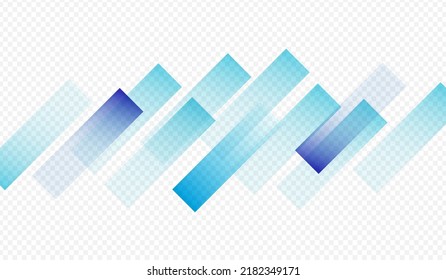 Blue Element Vector Transparent Background Light Stock Vector (Royalty ...